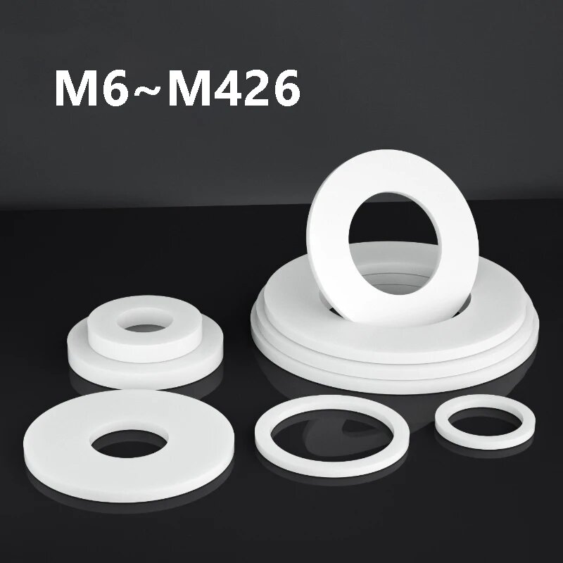 Шайбы из птфэ M6-M426 белые 45x35x2mm(20Pcs)