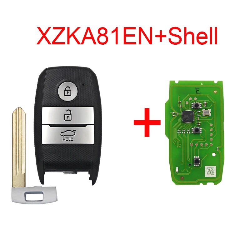 Дистанционный ключ Xhorse XZKA81EN для KIA Hyundai, Type 2