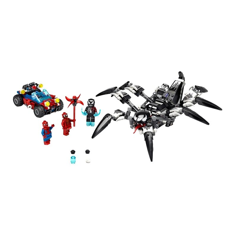 LEGO Marvel Человек-паук Коллекция Веном Ползущий Меха Конструкторы 413 шт. 76163