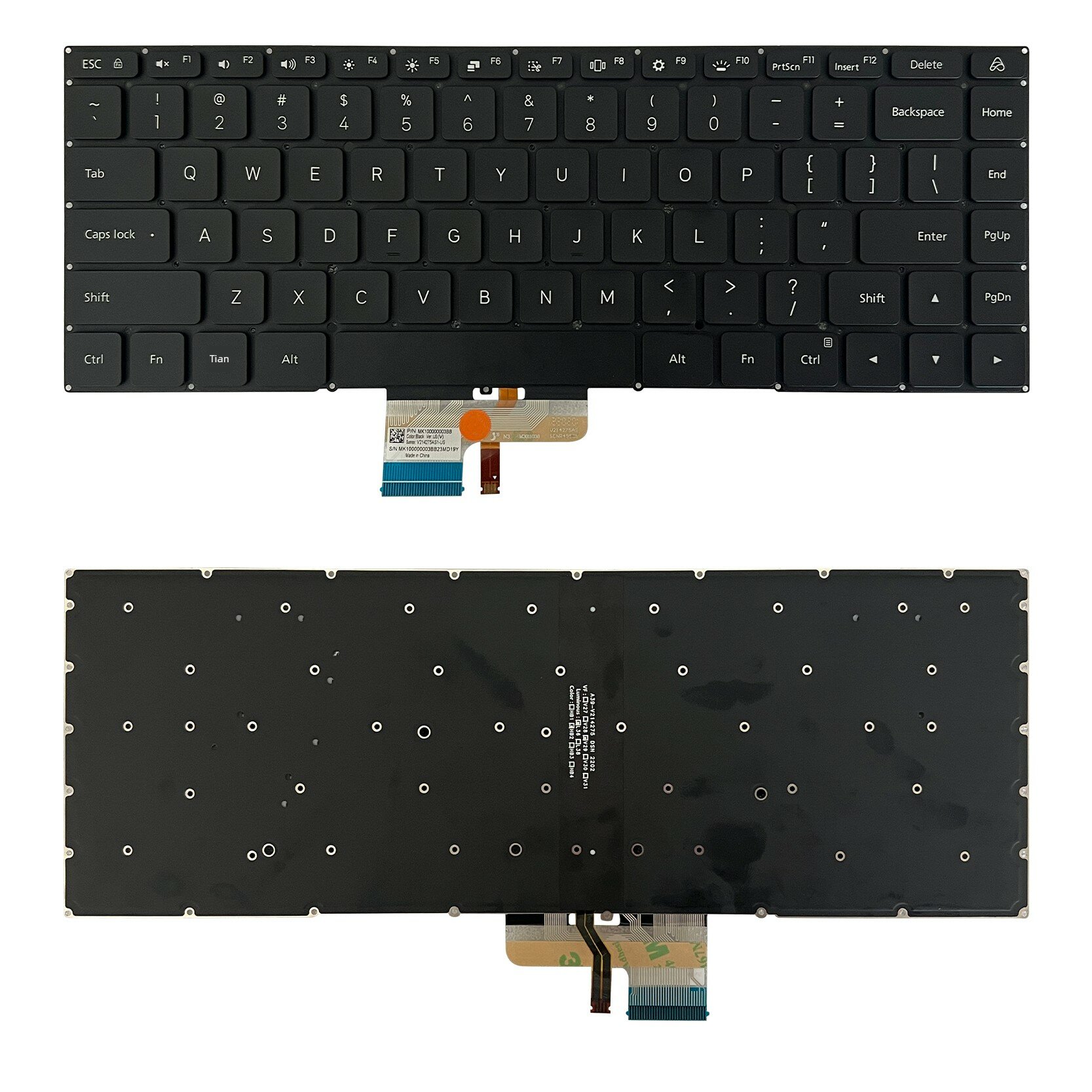 Подходит для клавиатуры Redmi RMA2201/2202/2204 D2201 MIA2207/2208/2210 MIF2209 Клавиатура RMA2202 с подсветкой