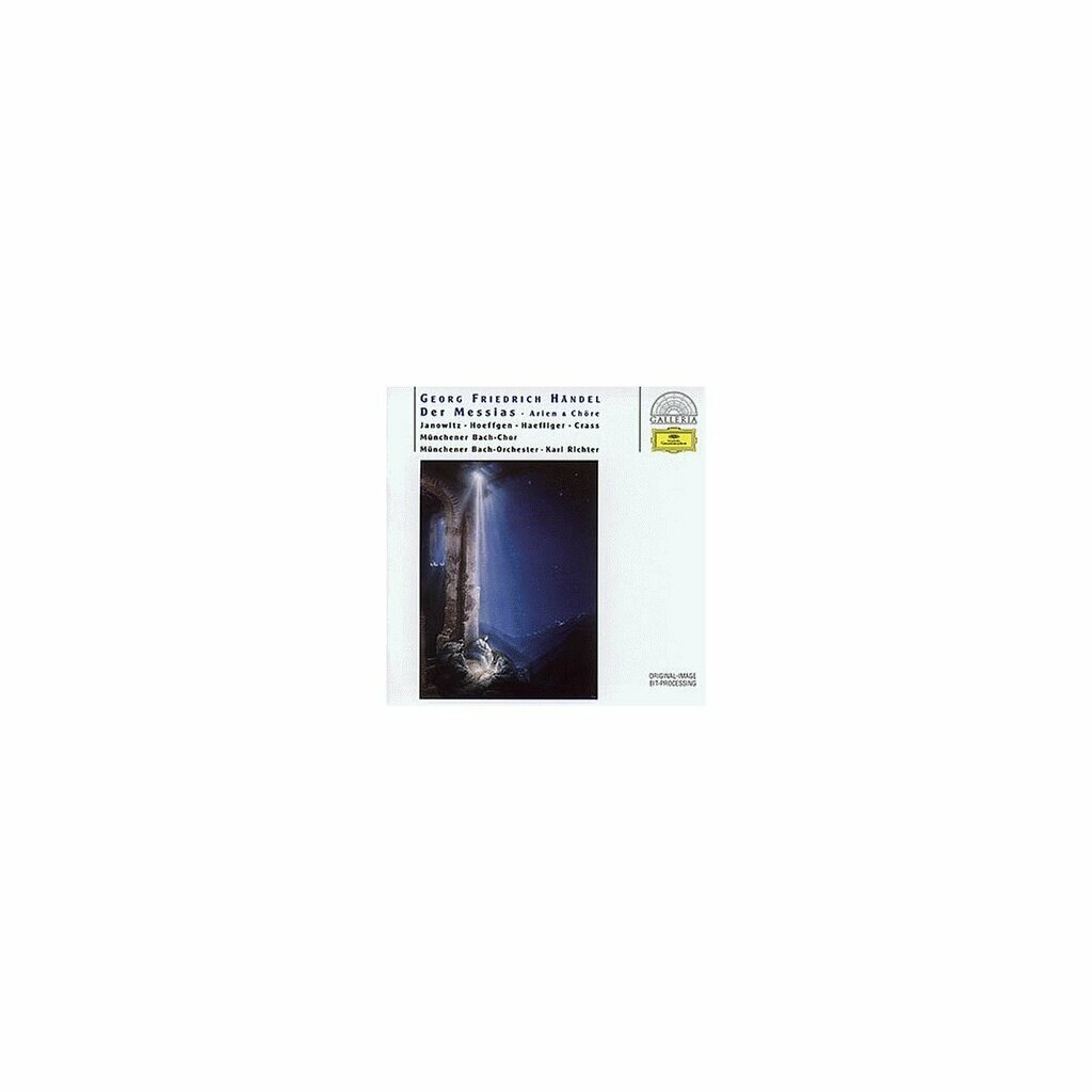 Диск George Frideric Handel & Karl Richter & Jonowitz & Hoffgen & Haefliger & Munchener Bach Orchester: Handel: Messiah (1 CD)