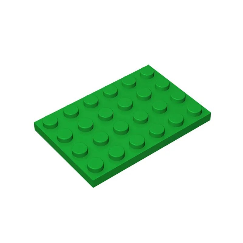 Пластина LEGO 3032 Зеленый (28-green)