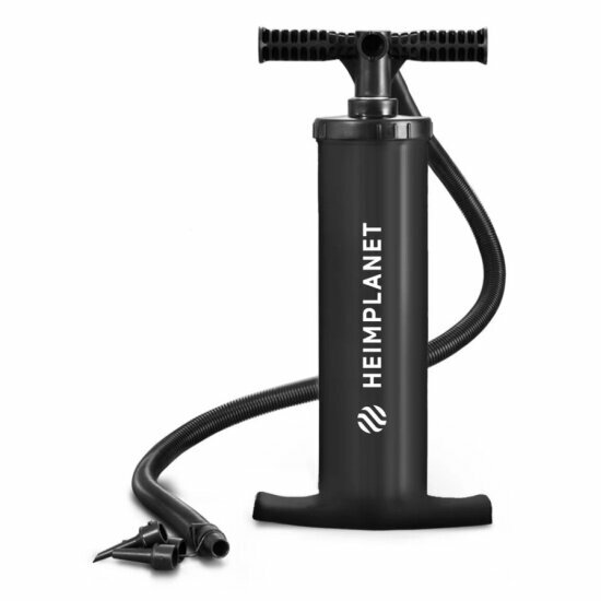 Насос Noname HEIMPLANET Double Action Floor Pump, черный