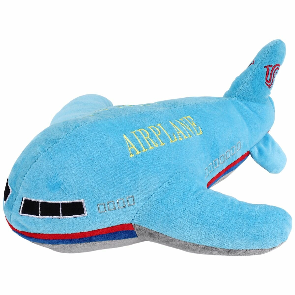 Новые 40 см большие плюшевые игрушки-симуляторы самолетов для детей, мягкие подушки для сна, мягкие подушки для кукол в виде самолетов, сини