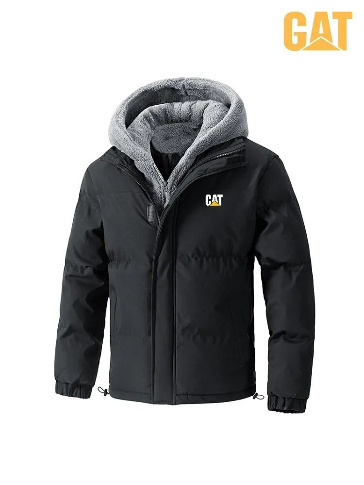 Пуховик Caterpillar Пуховик , утепленная куртка с капюшоном, мужская зимняя одежда