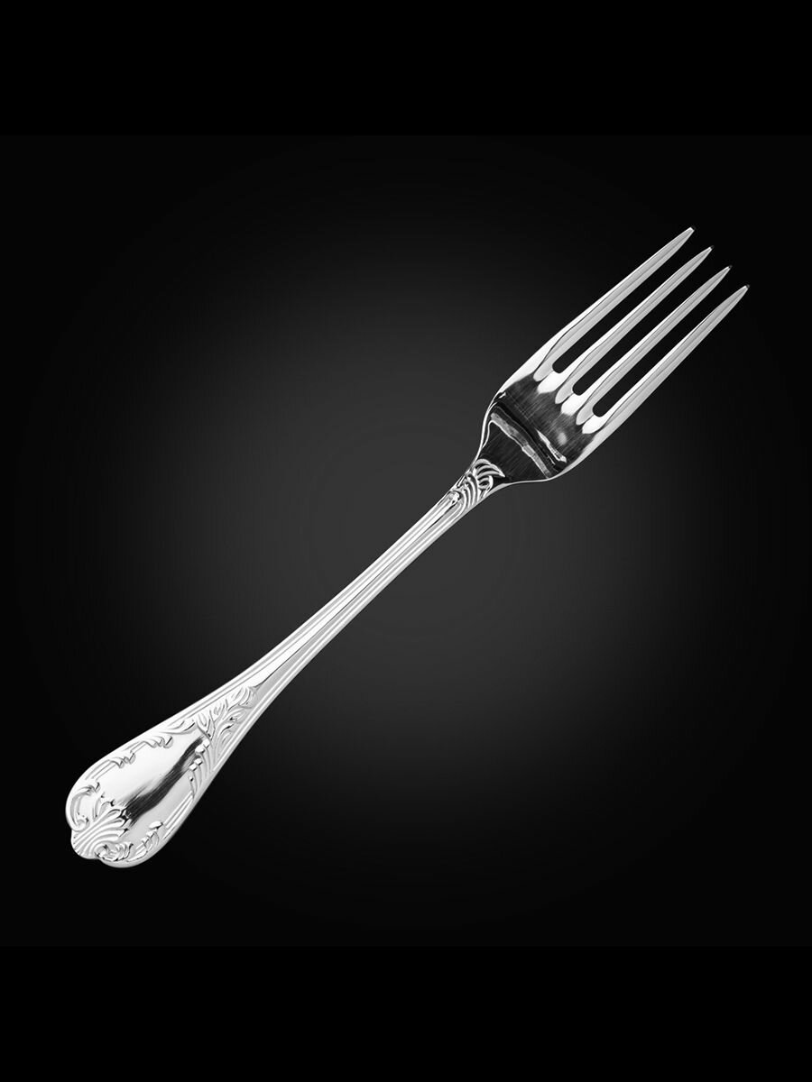 Набор вилок закусочных 6 шт Luxstahl Rome, нержавеющая сталь, 18,8 см