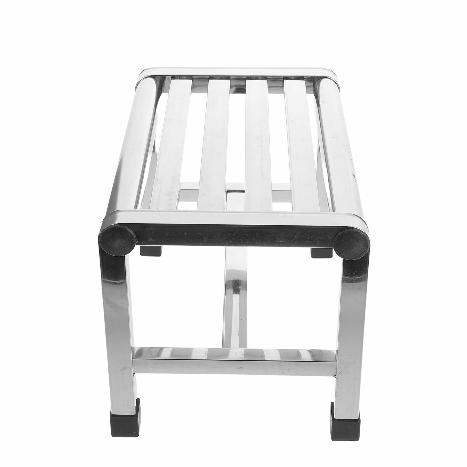 Табурет из нержавеющей стали, водонепроницаемая скамейка для душа для ванной комнаты, кухни, ванны, нескользящий металлический табурет-ступенька для пожилых людей, маленький