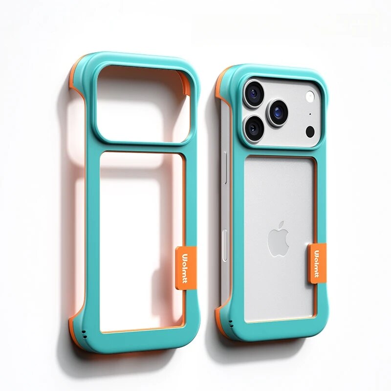 Чехол для iPhone 16 Blue-Orange