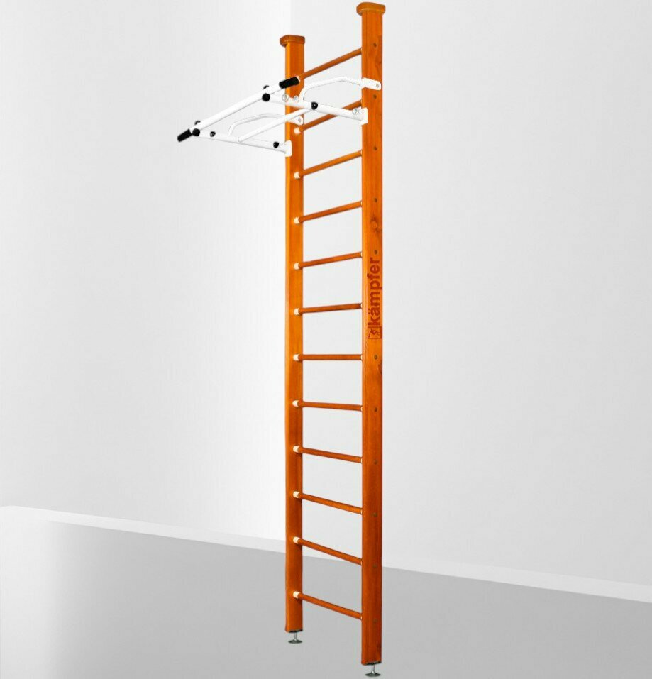 Шведская стенка Kemfer Swedish Ceiling (№3 Классический Высота 3 м белый турник)