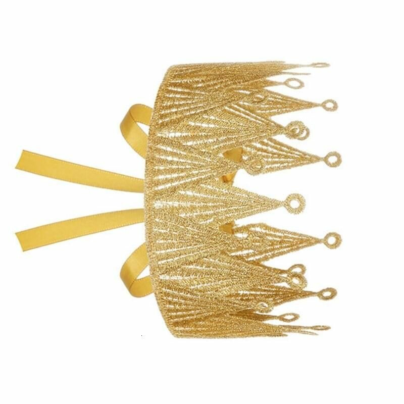 Корона для Косплея на День Защиты Детей-Треугольная Кружевная F