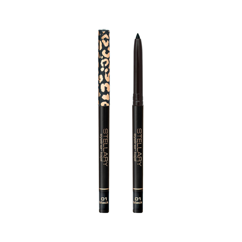 Карандаш для глаз STELLARY EYELINER KAJAL автоматический тон 01 Black