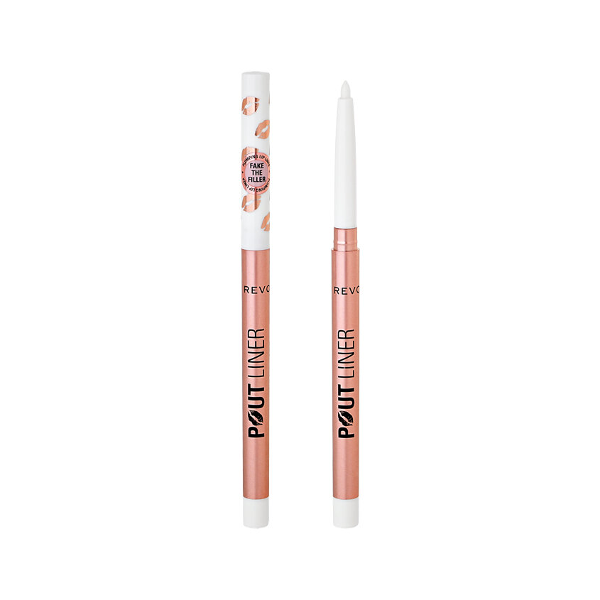 Карандаш для губ REVOLUTION POUT LINER PLUMPING LIP LINER контурный с эффектом пухлых губ тон Glaze clear