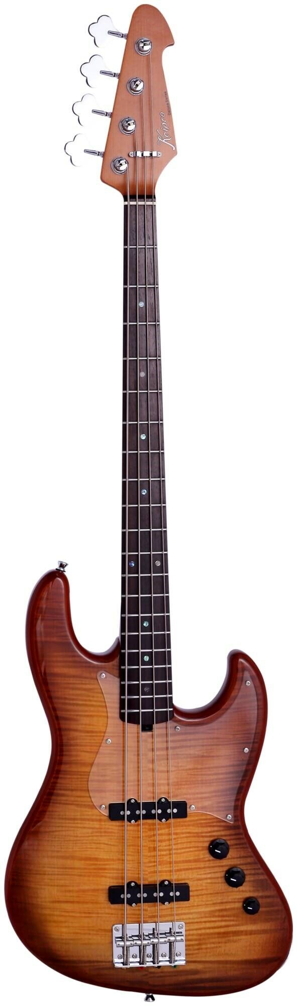 KEIPRO KJB-Deluxe-R HTHB + bag - бас-гитара Jazz Bass