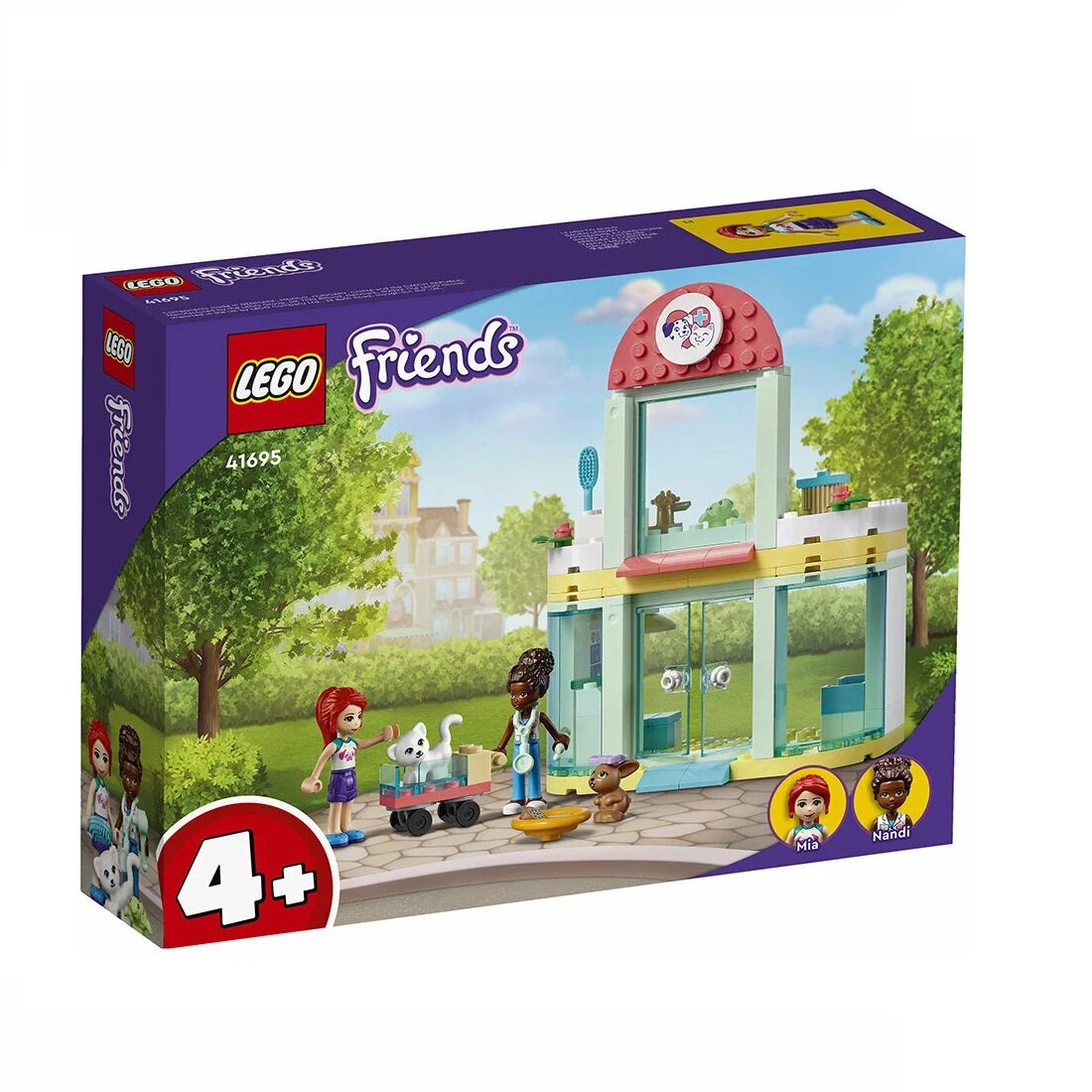 Конструктор LEGO Friends Клиника для домашних животных 41695