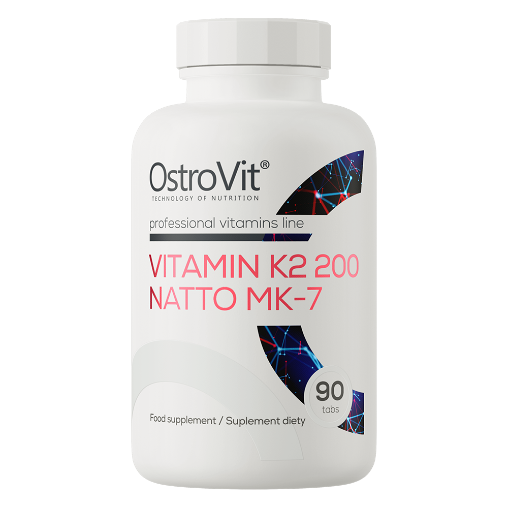 Витамин К2 Ostrovit Vitamin K2 200 Natto MK-7 (90 таблеток.)