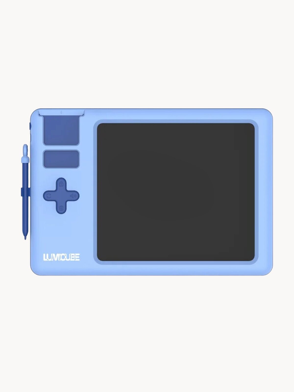 Обучающий планшет для рисования двусторонний детский LUMICUBE TALKY PRO, голубой