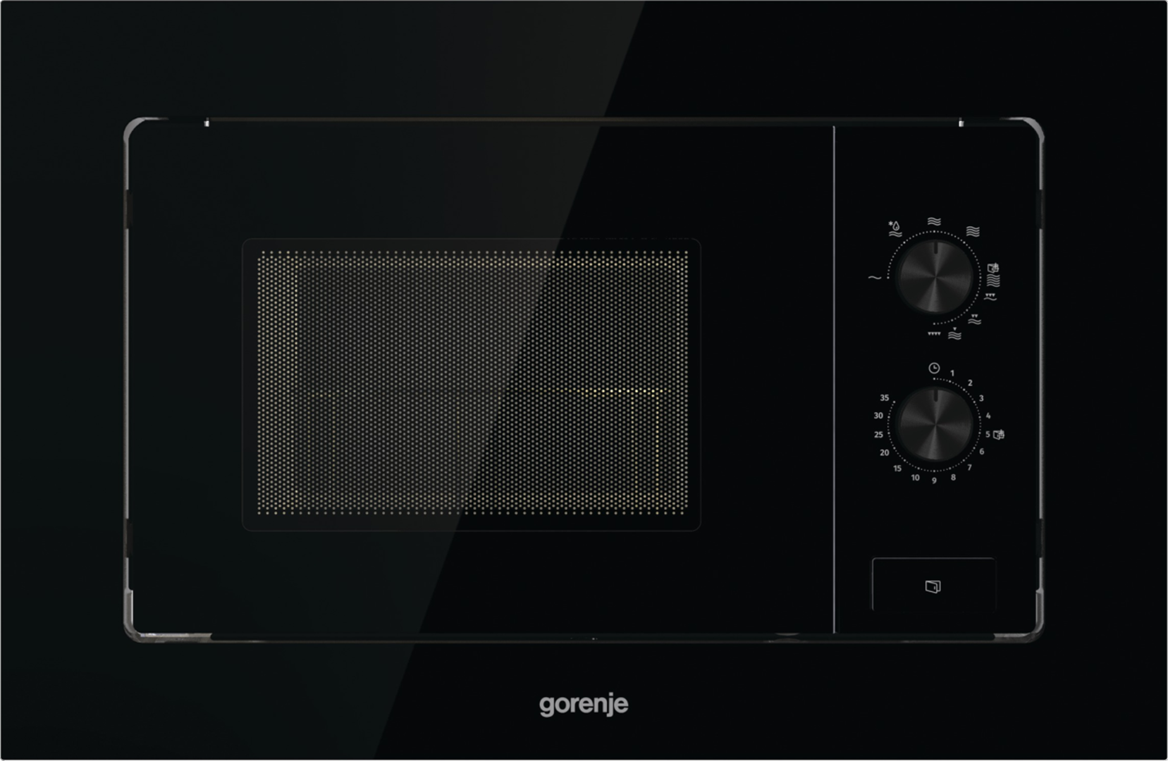 Микроволновая печь Gorenje BM201EG1BG, 800/1000Вт, встраиваемая, объём 20 л