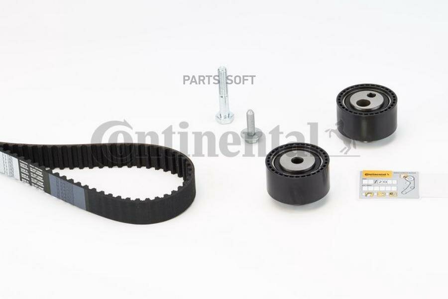 CT1063K2 CONTINENTAL Ремень ГРМ [144зуб,25mm] + 2 ролика + 2 болта