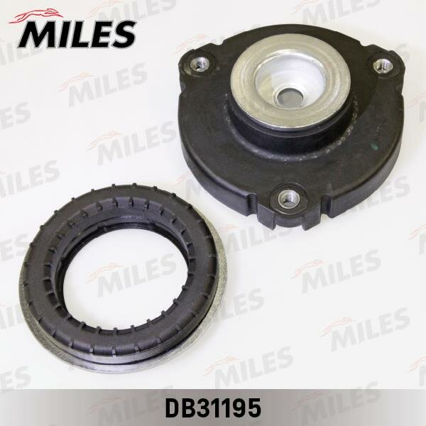 Опора амортизатора для автомобилей Volkswagen Polo и Skoda Fabia с 2000 года, передняя с подшипником, MILES DB31195