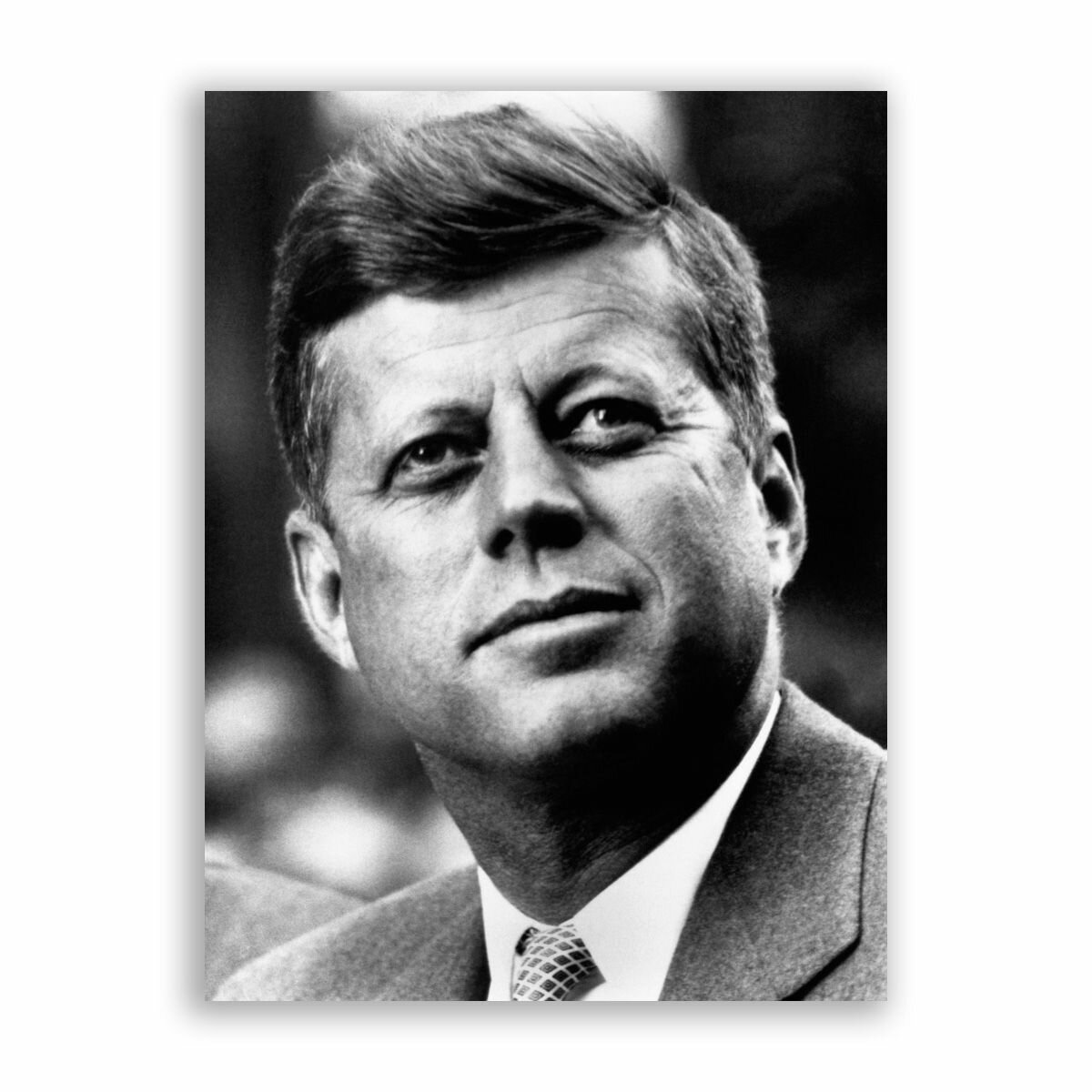 Постер, плакат на бумаге / Джон Кенеди - 35-й президент США / Размер 30 x 40 см