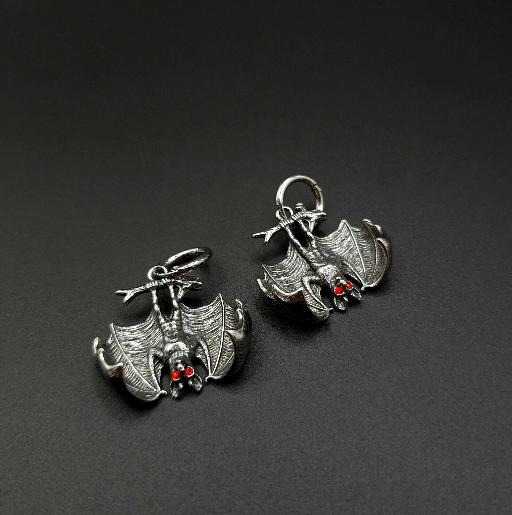 Серьги-трансформеры, славянский оберег, циркон, фианит, металл