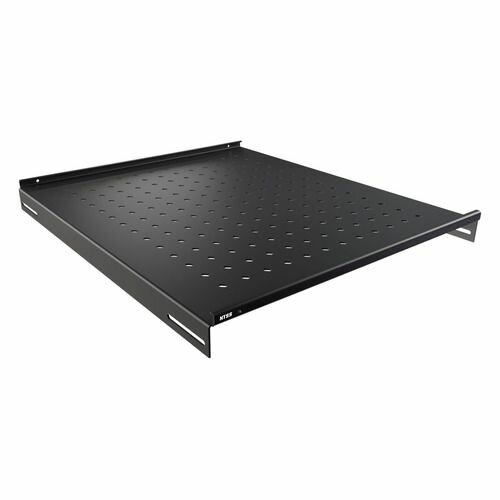 Полка стац. NTSS (NTSS-FS-800-BL) 1U 60кг. 19" 550мм черный (упак:1шт)
