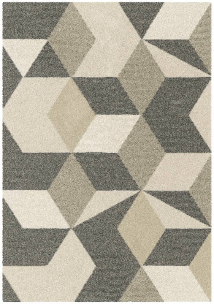 Ковер тканый с мягким ворсом из микрофибры "Play 63243/950" 120х170 см