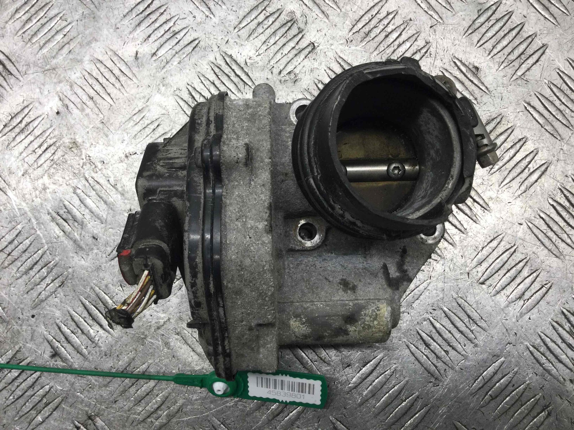 Б/У Заслонка дроссельная Ford Focus 2 поколение (2005-2008) 2006 г.