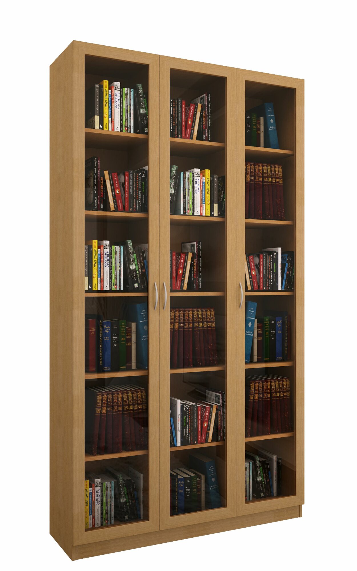 Книжный шкаф "Библиограф 3.1" 120х200х40 Бук