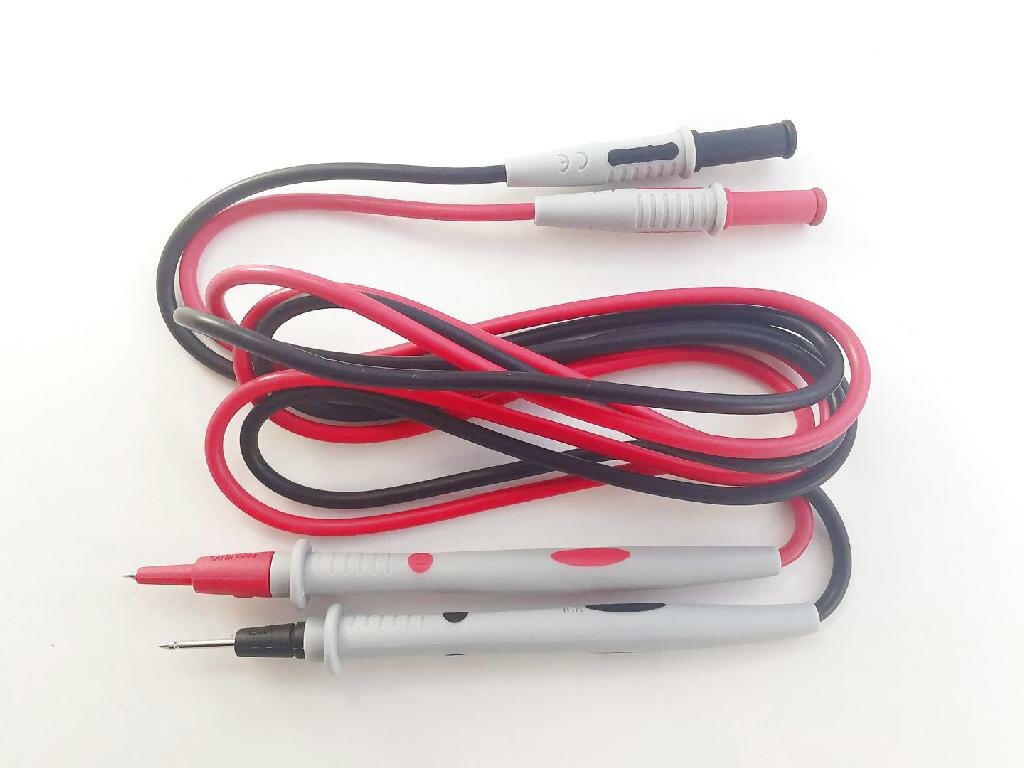 Щупы для мультиметра 1,2 м. UL1855 16 AWG PVC cables, 168 cores BC55-10140 пара черный/красный