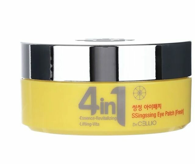 Dr.CELLIO Патчи для кожи вокруг глаз с витаминами, 90 г