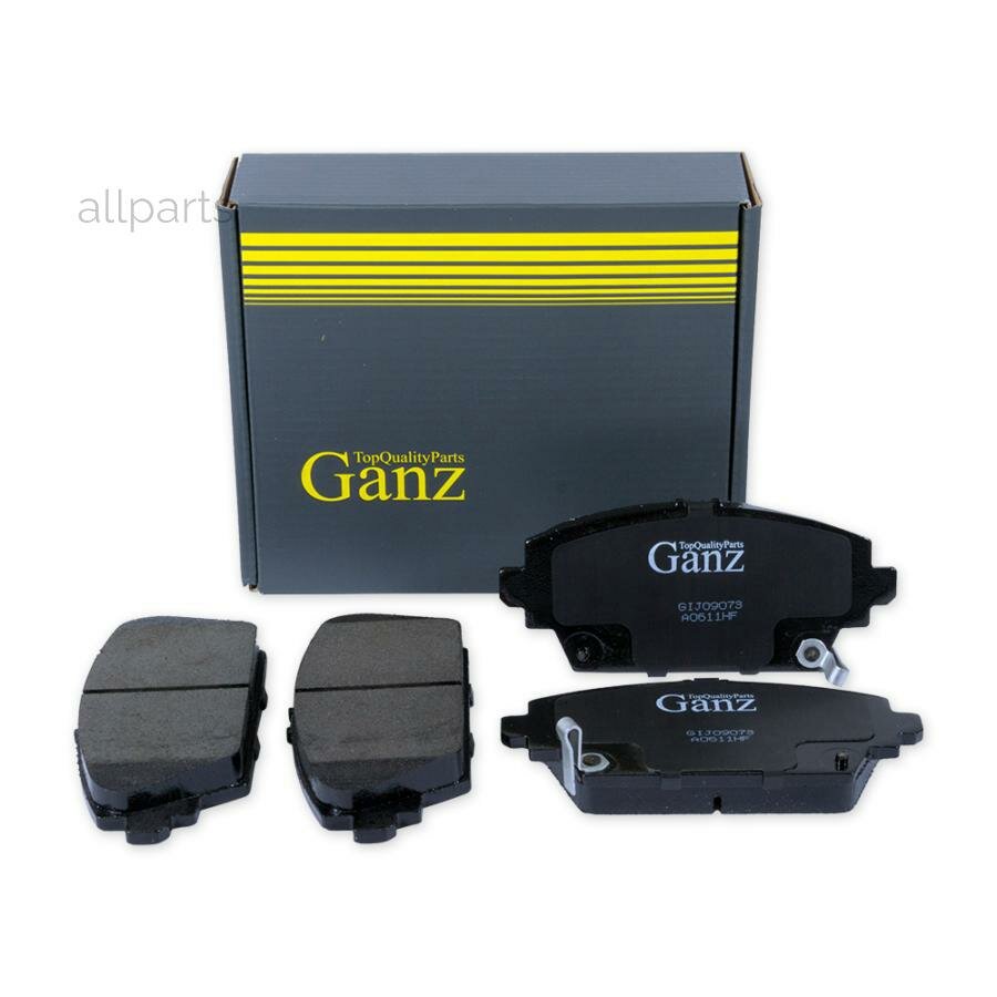 GANZ GIJ09073 Колодки тормозные передние для NISSAN Pri/Alm GANZ GIJ09073