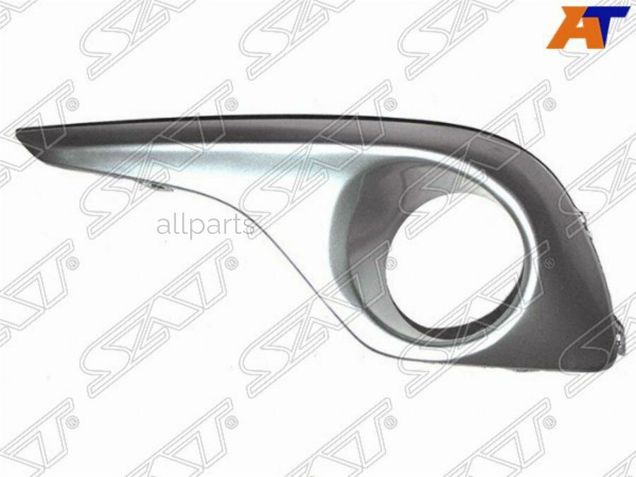 SAT ST-TYG3-219-2 Оправа ПТФ Toyota Highlander 10-13 / Kluger V 10-13 (Слева)