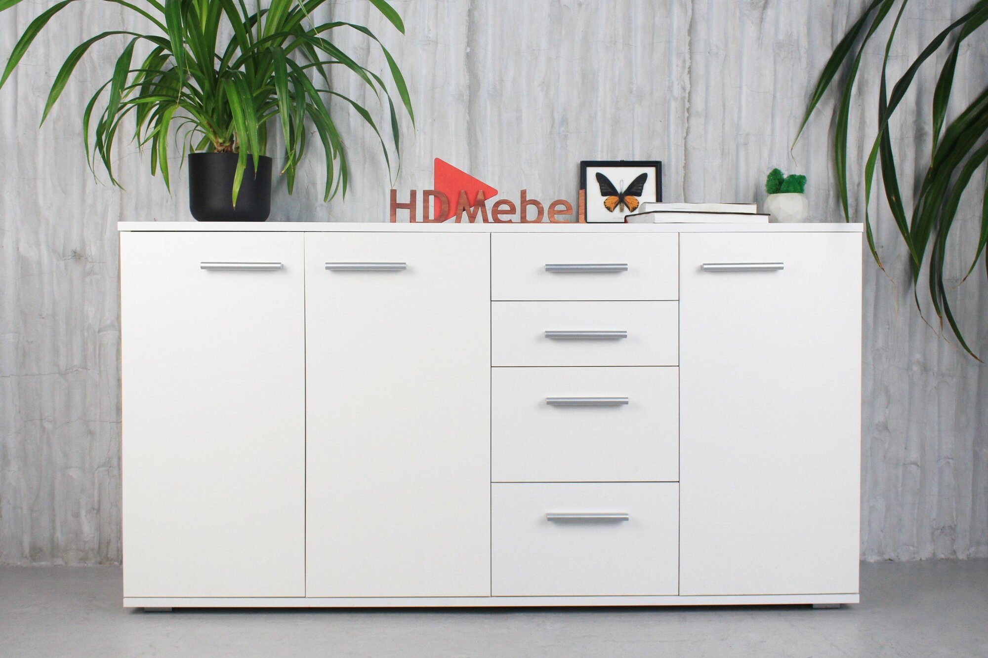 Комод с ящиками LIKE 4 цвет белый
