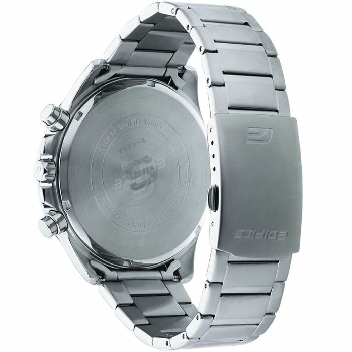 Наручные часы CASIO, синий, серебряный, черный — фото 1