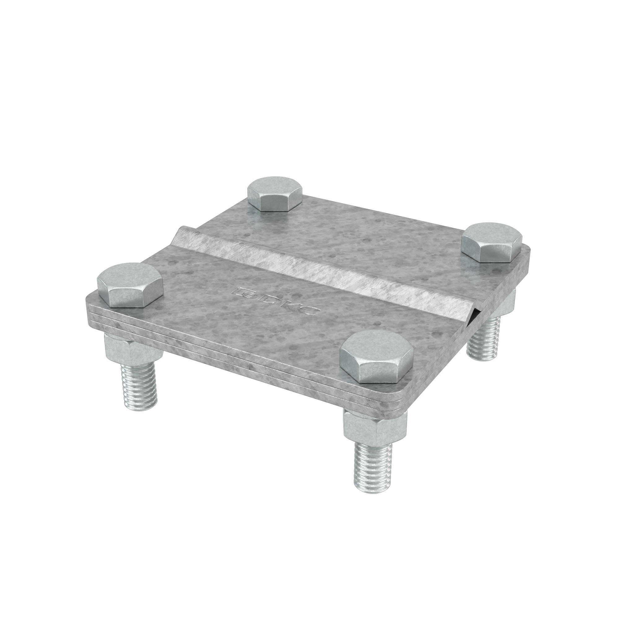 Соединитель пруток-полоса DKC 80х80 мм, сталь, разделительная пластина