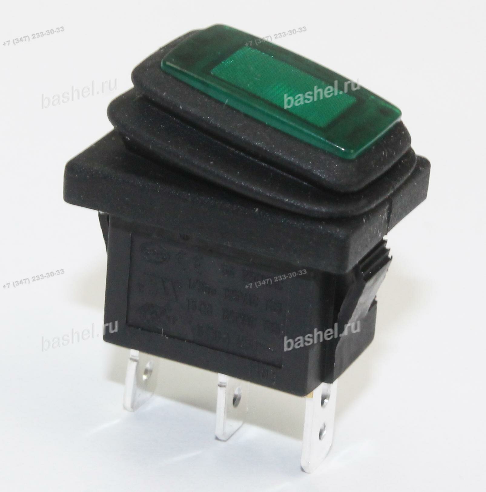 Выключатель IP65 SB008 ON-OFF 3PIN, 6A 13x19.2mm, 220V