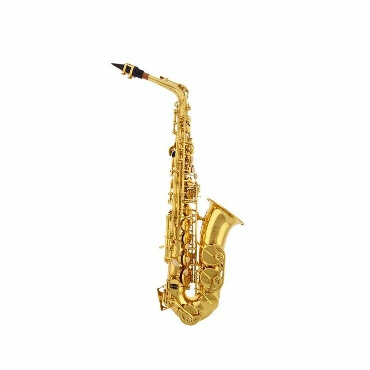 Альт-саксофон Stephan Weis AS-100G, корпус и клапаны - золотой лак, легкий кейс