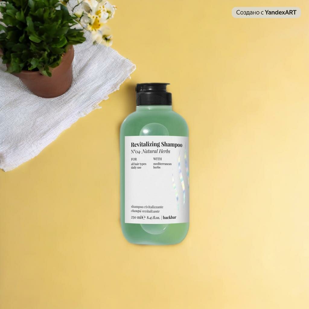 Шампунь восстанавливающий для волос / BACK BAR REVITALIZING SHAMPOO №04, Farmavita (Фармавита) 250 мл