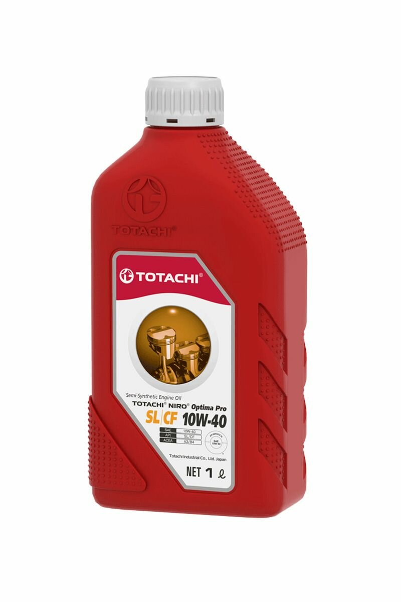 Моторное масло TOTACHI NIRO Optima PRO 10W-40 SL/CF пласт, 1л. (1C401)
