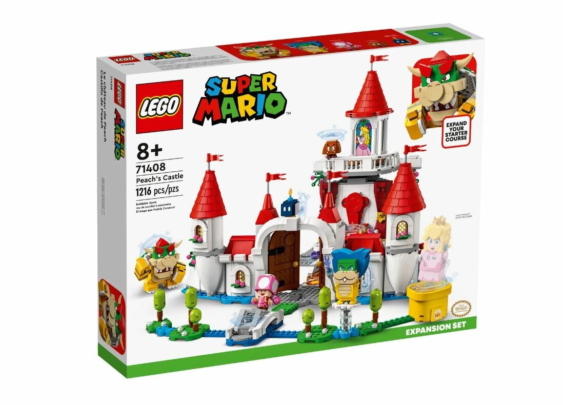 Конструктор Lego Super Mario - доп. набор "Замок Пич" 71408