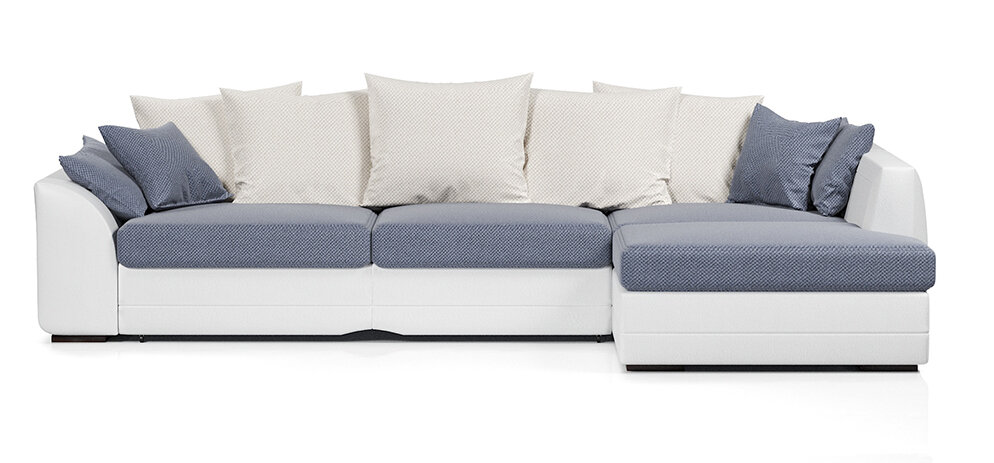 Угловой диван-кровать 4Home Калифорния, 280х171х78 см, механизм Дельфин, большой раскладной, с ящиком для белья