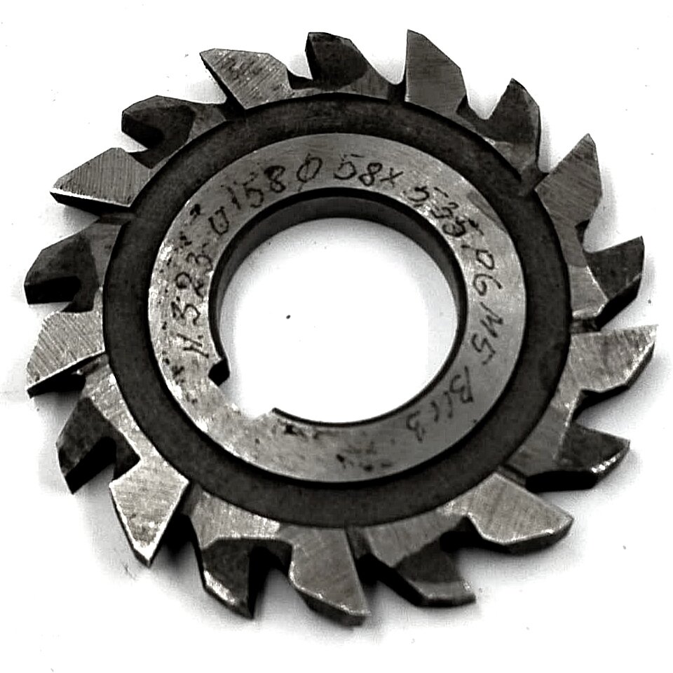 Фреза дисковая трёхсторонняя с разнонаправленными зубьями d58х5,35х22 Р6М5
