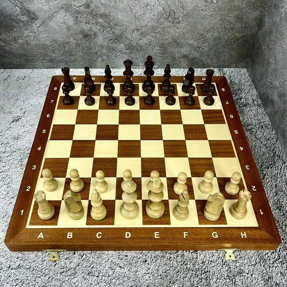 Шахматы турнирные Торнамент-5, 47х23.3х 5 см, дерево