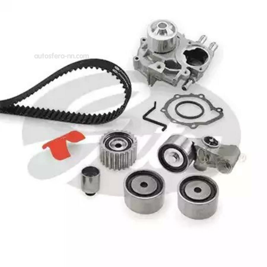 GATES KP15612XS1 Комплект ремня ГРМ Subaru FORESTER (SF_) 2.0 S Turbo AWD (SF5) (с помпой)