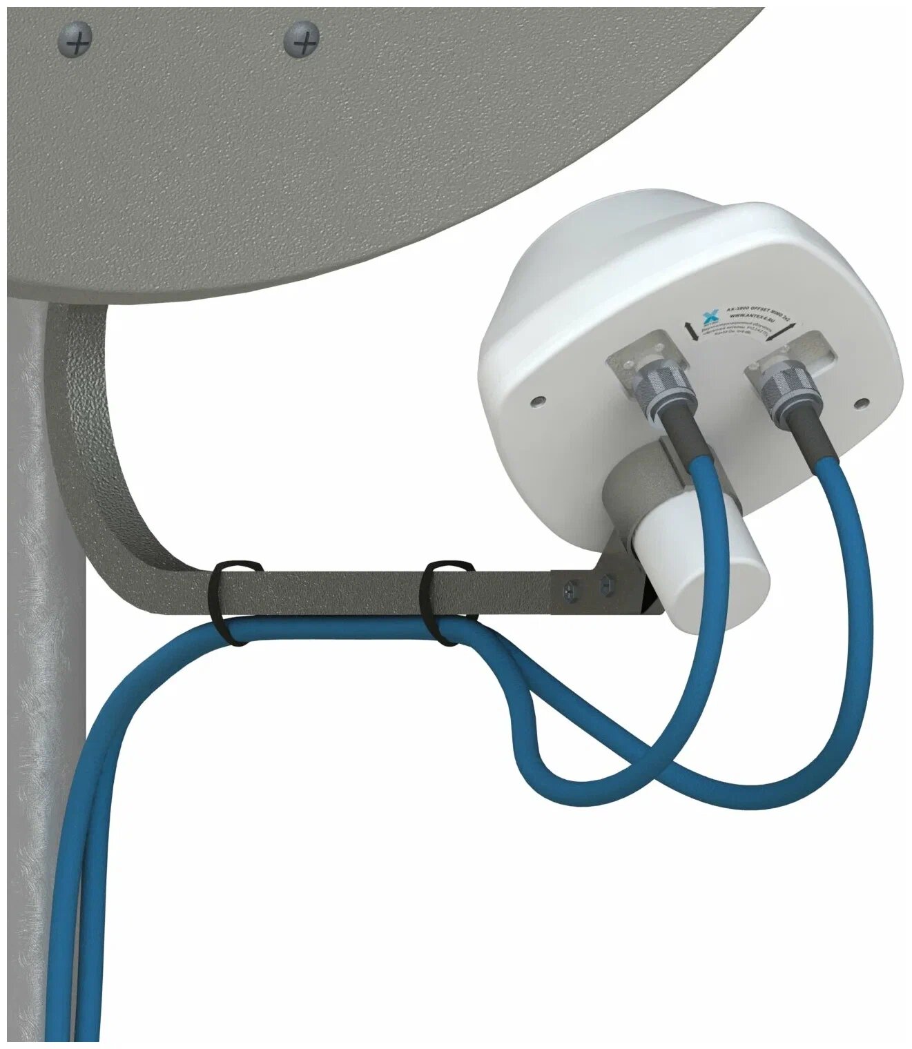 Офсетный облучатель 3G/4G Umo-3 MIMO 2x2 N-female 50 Ом