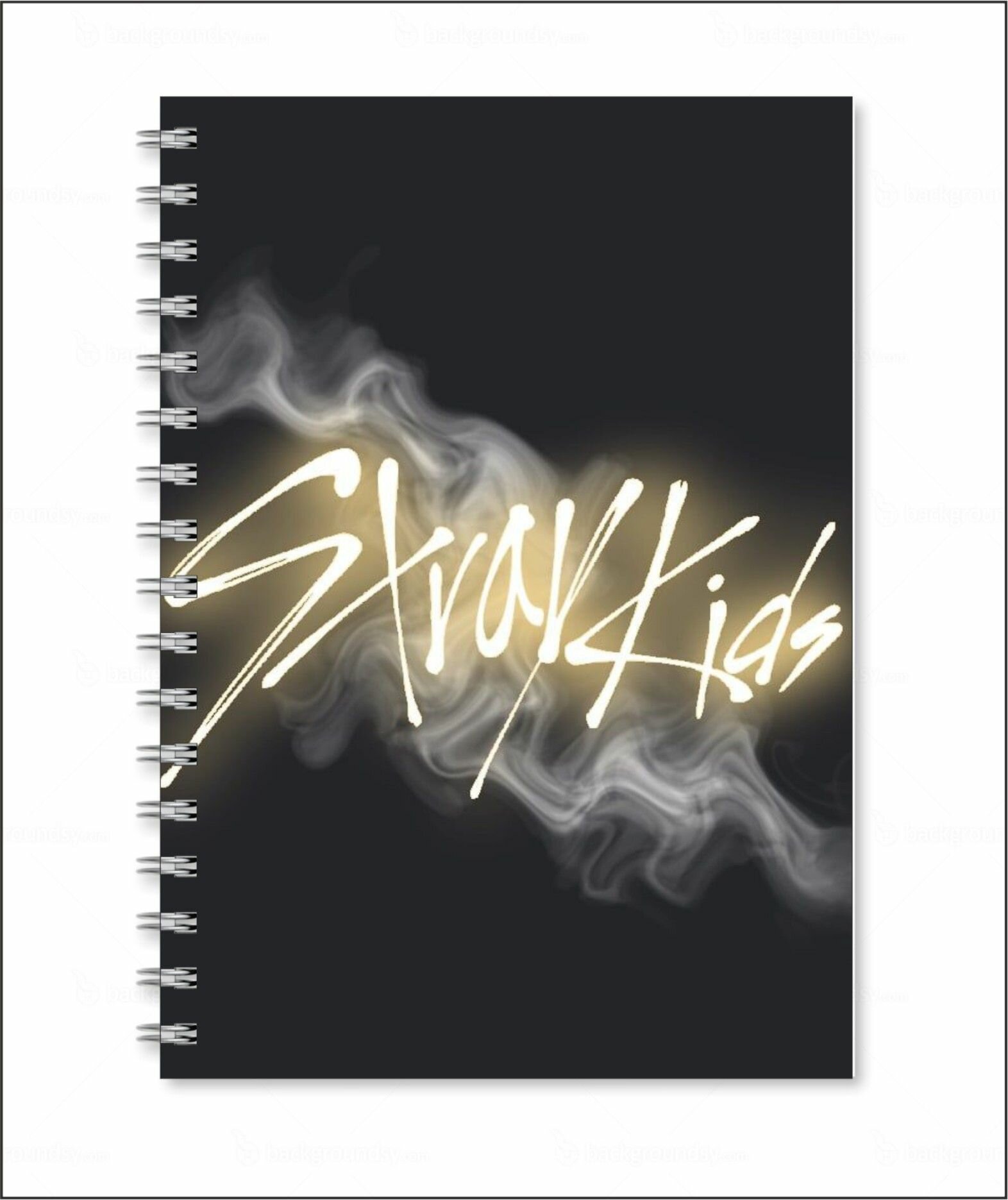 Тетрадь формата А5 с принтом "Stray Kids", Страй кидс