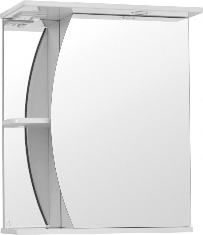 Зеркало-шкаф Style Line Камелия 60 (60x73) ЛС-00000122 белый