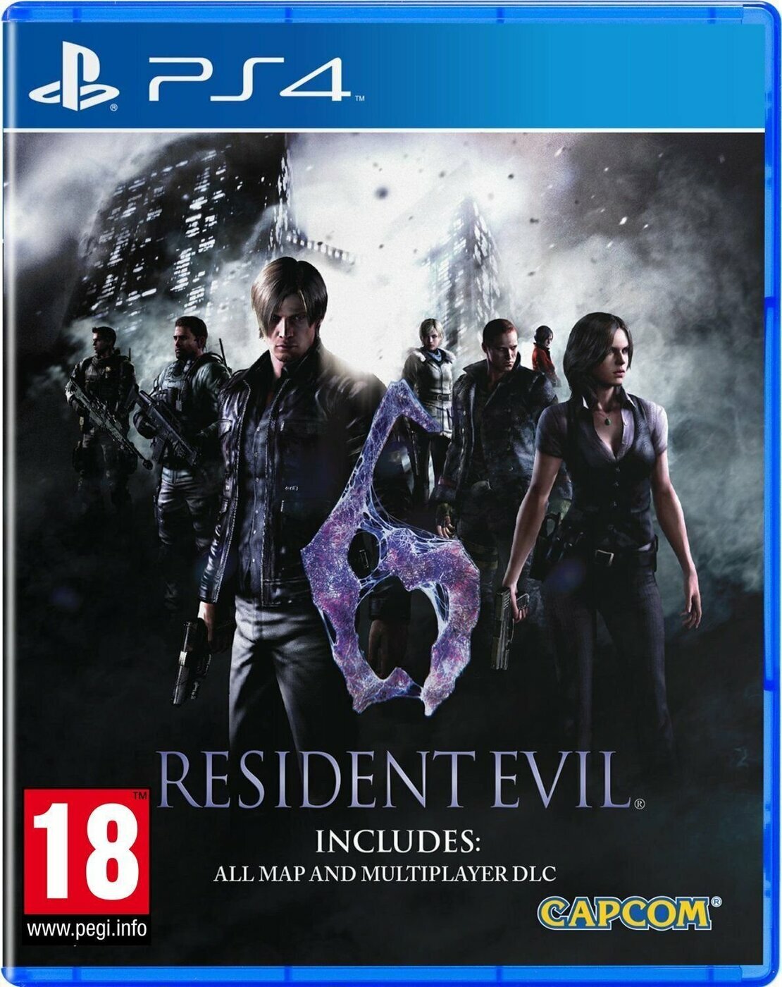 Игра Resident Evil 6 (русские субтитры) для PS4