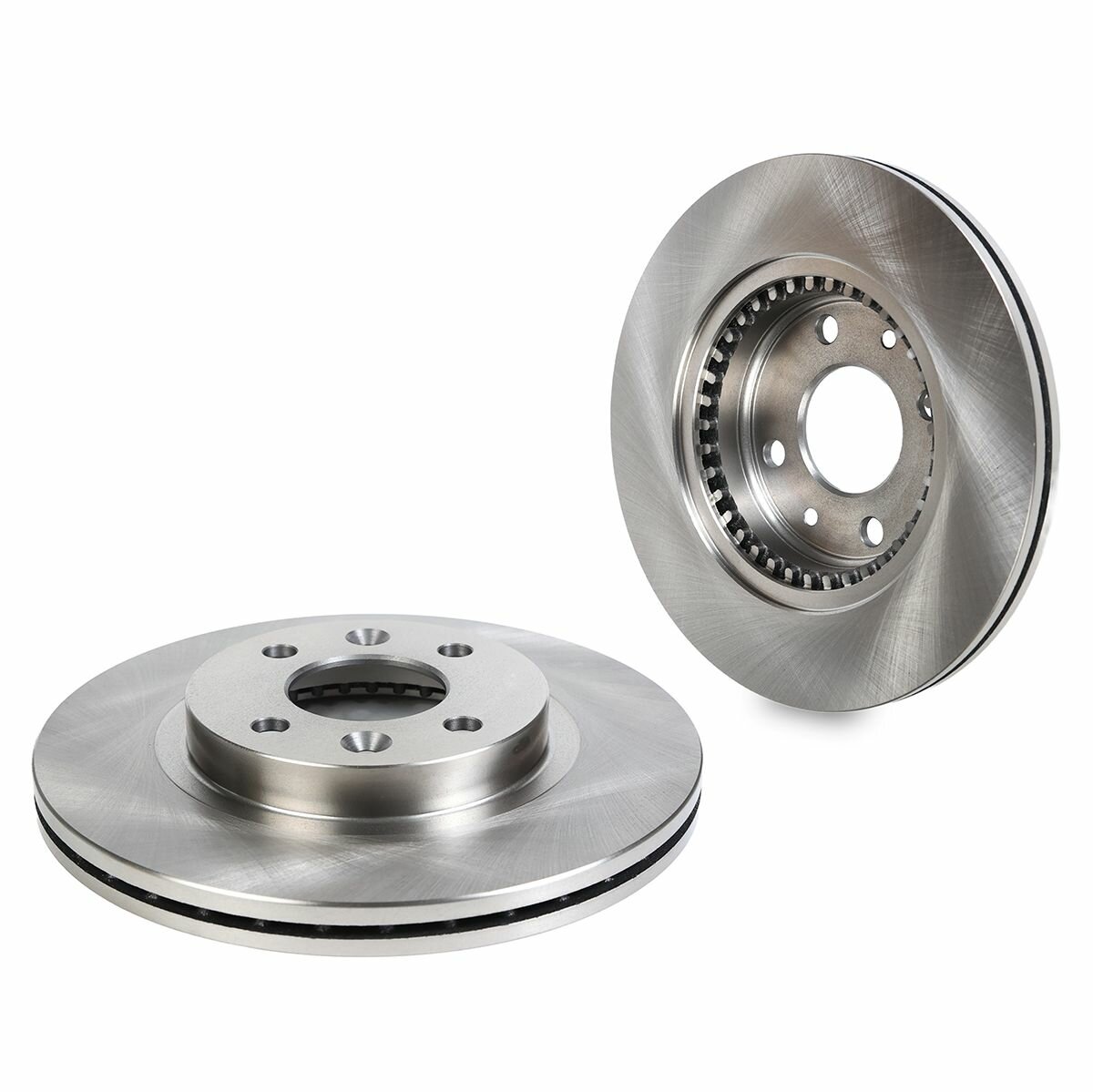 Диск тормозной VOLRAM передний для LADA Largus без ABS; RENAULT Logan I (04-), Logan II (13-)